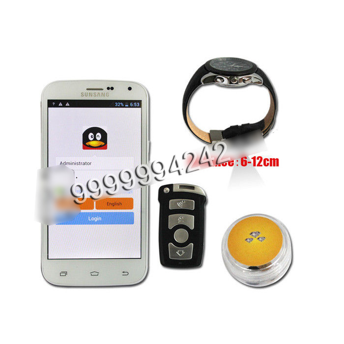 PK King S518 Poker Cheating Devices Analyzer Phone white and black